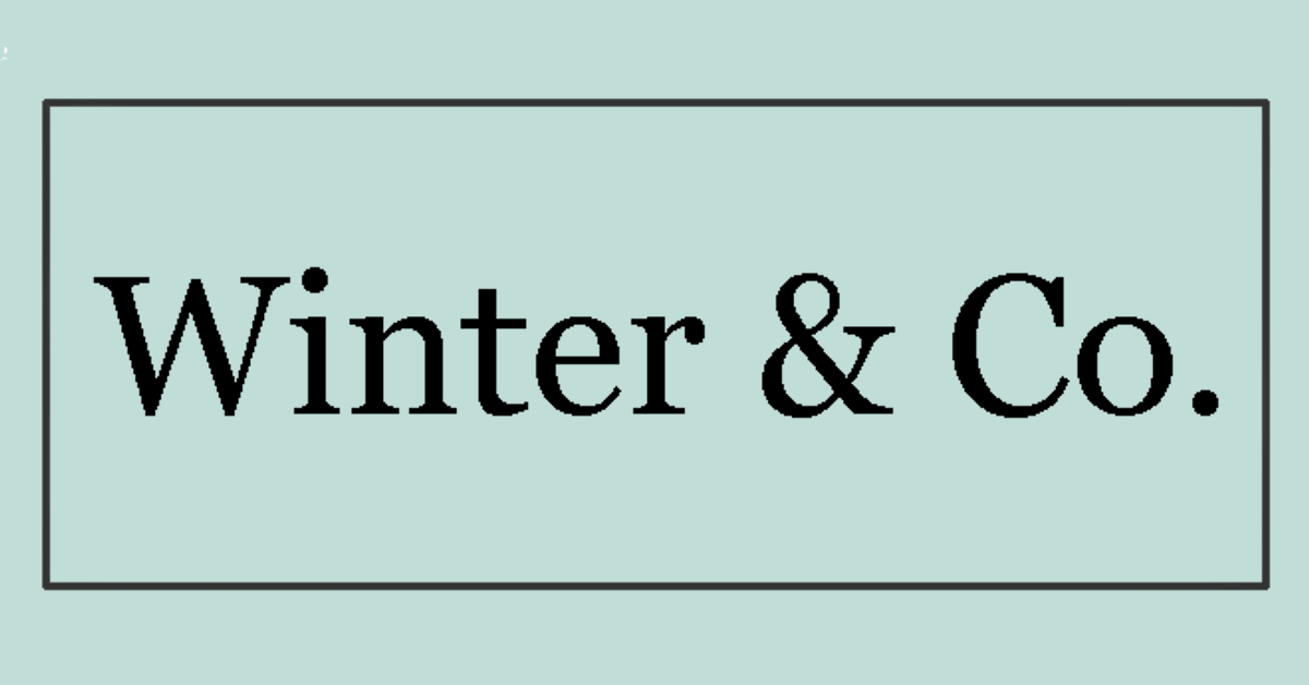 Winter and Co. PH – Winter & Co.